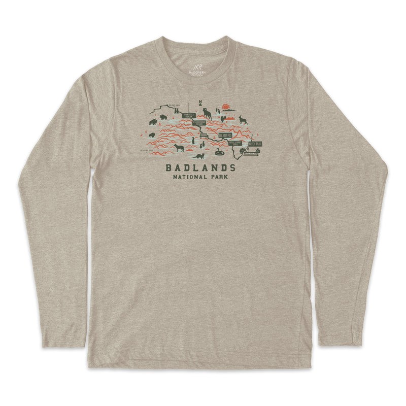 Long Sleeve Map Shirt